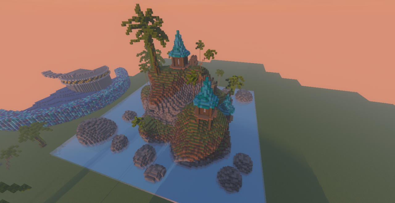 Seduction of coconut island Minecraft Map