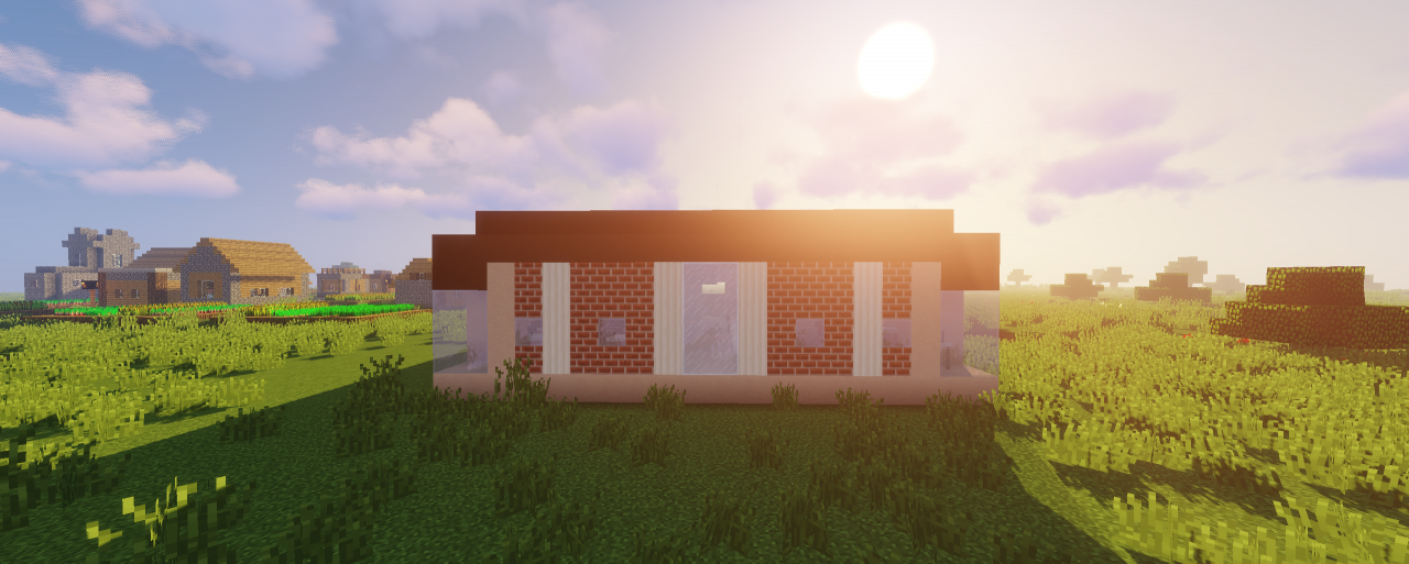 Minecraft MINEcity Library With Mods! Minecraft Map