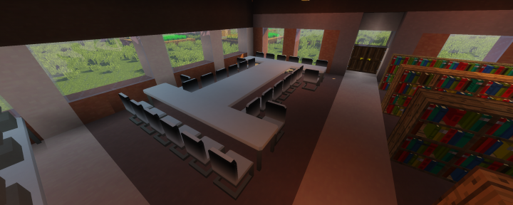 Minecraft MINEcity Library With Mods! Minecraft Map