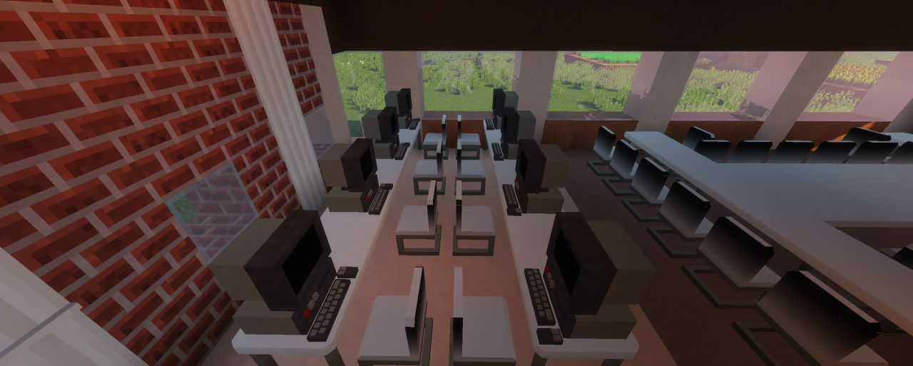 Minecraft MINEcity Library With Mods! Minecraft Map