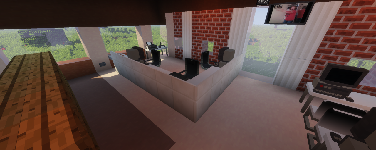 Minecraft MINEcity Library With Mods! Minecraft Map