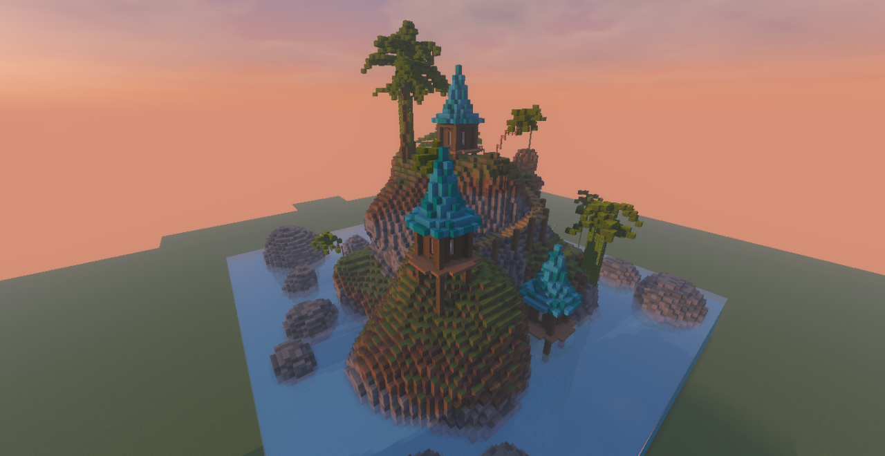 Seduction of coconut island Minecraft Map