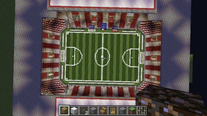 ATM Soccer Stadium ( v1.0 ) Minecraft Map