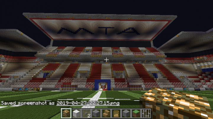 ATM Soccer Stadium ( v1.0 ) Minecraft Map
