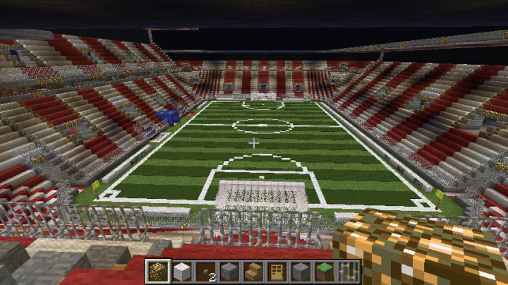 ATM Soccer Stadium ( v1.0 ) Minecraft Map