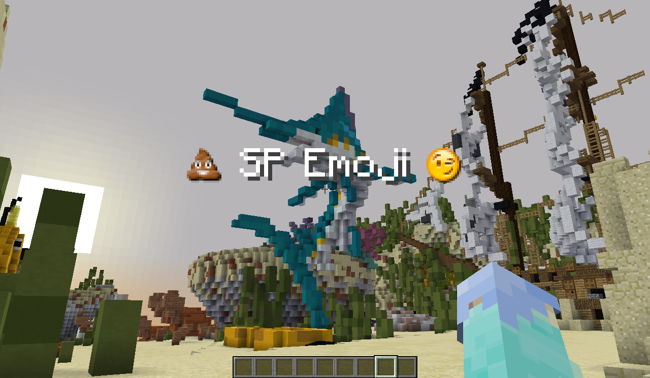 SP Emoji for Minecraft Chat [1.12 - 1.16.X] Minecraft Texture Pack