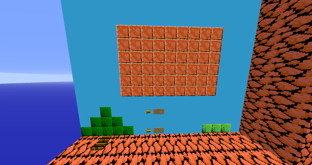 Super Mario Bros. Minecraft Map