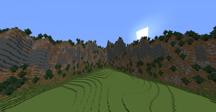 empty terrain Minecraft Map