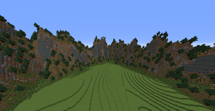 empty terrain Minecraft Map