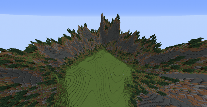 empty terrain Minecraft Map