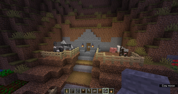 1.14 Survival Underground/Mountain House Minecraft Map