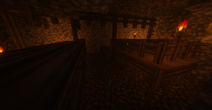 Largashbur, Orc stronghold, full interior (Skyrim TES) Minecraft Map