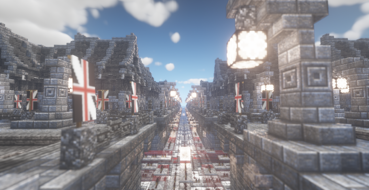 The England Empires town Minecraft Map