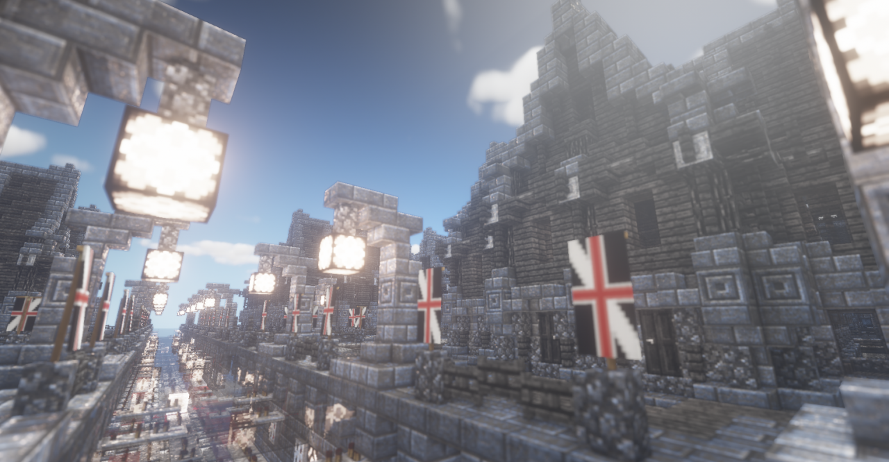 The England Empires town Minecraft Map
