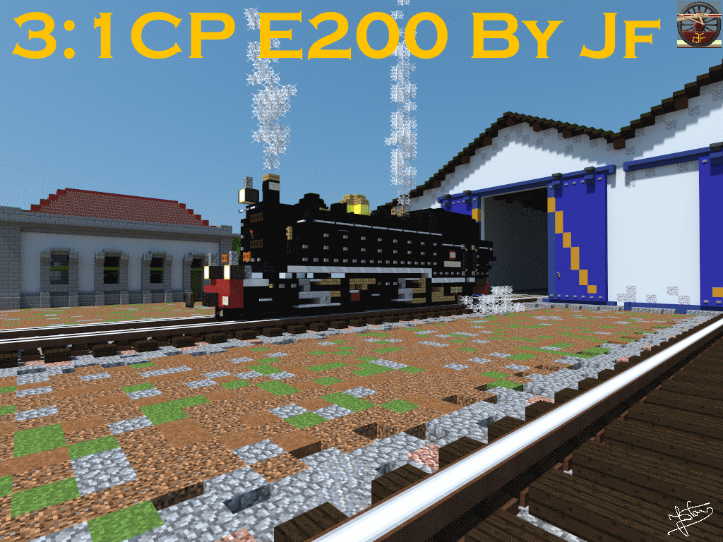 The Massive Meter Gauge E200 Mallet Tanks by Jf Minecraft Map