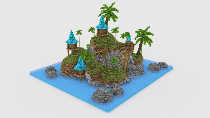 Seduction of coconut island Minecraft Map