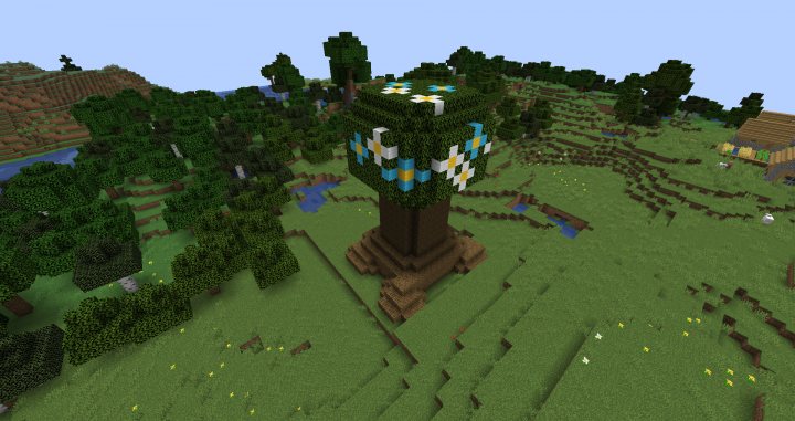 Spring Tree Minecraft Map