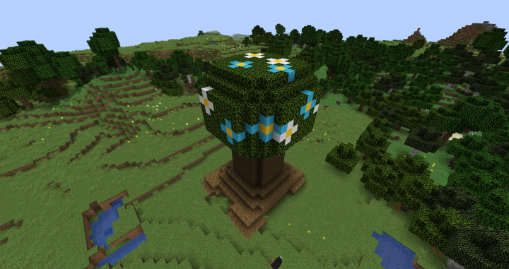 Spring Tree Minecraft Map