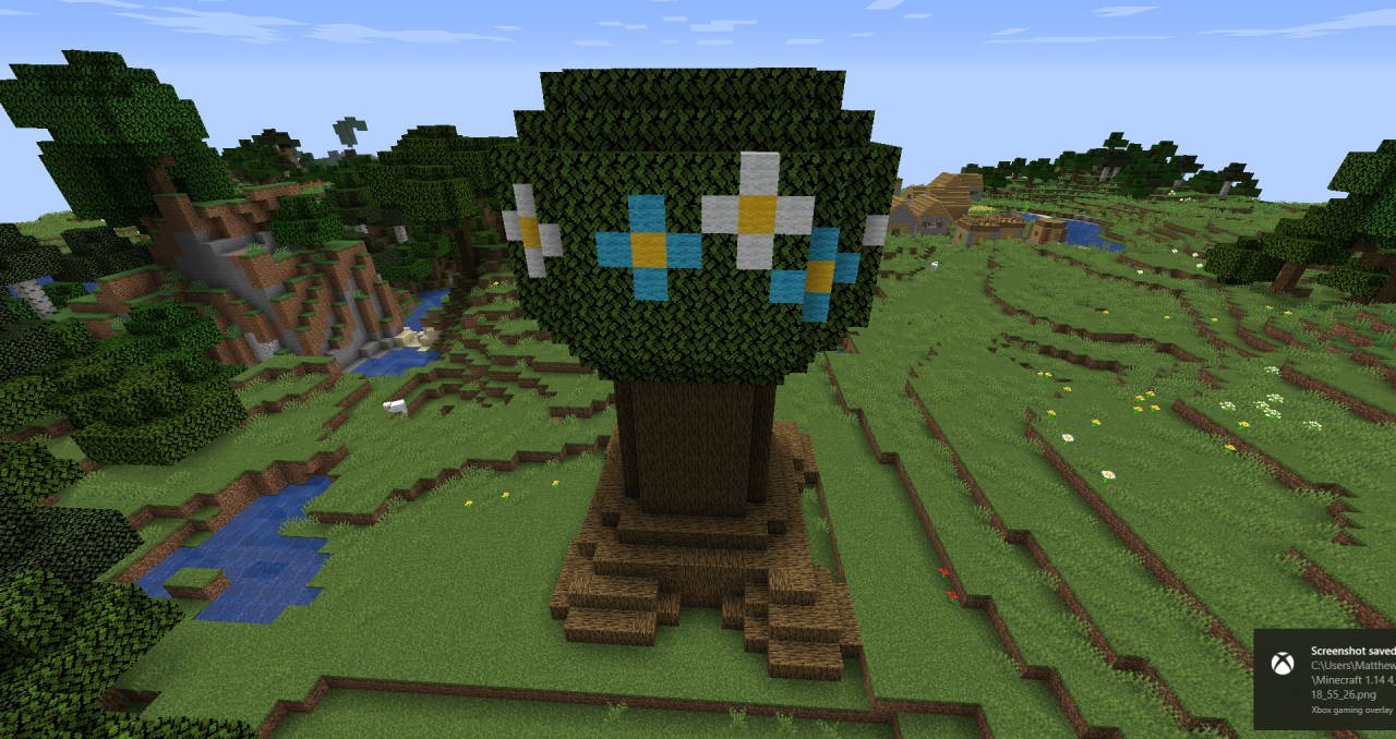 Spring Tree Minecraft Map