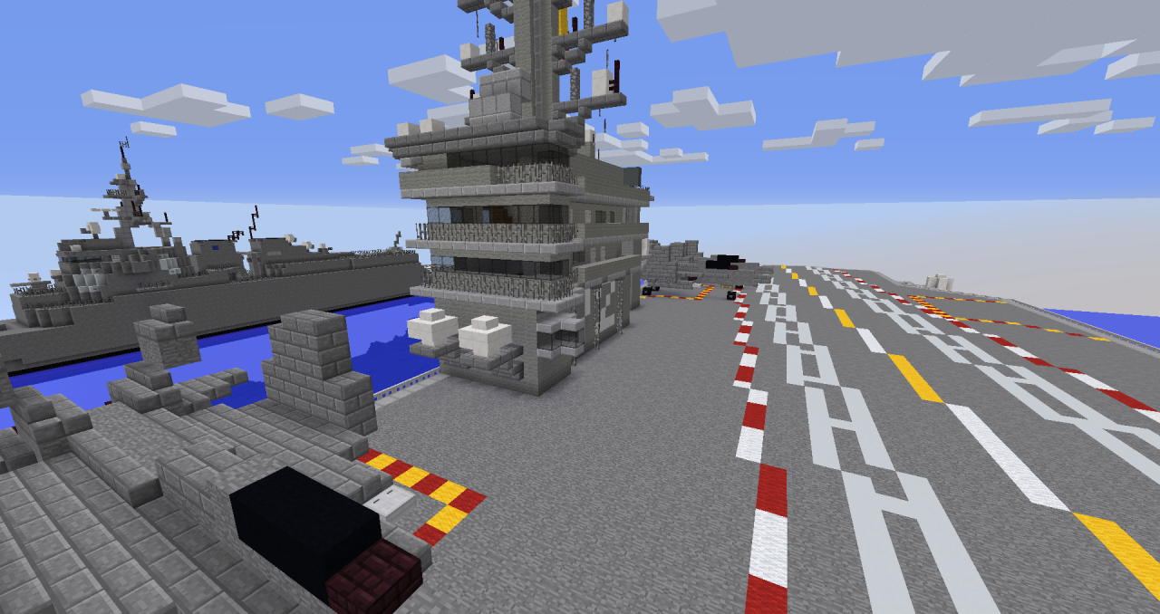 CVN-72 USS Abraham Lincoln Minecraft Map
