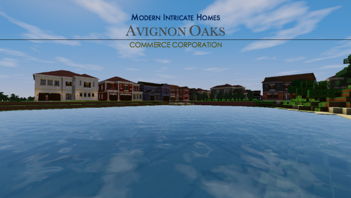 Modern Intricate Homes - A Beautiful Collection Minecraft Map