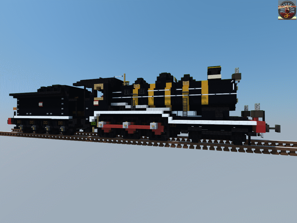 The Light CP 280 Steam Locomotive by Jf Minecraft Map