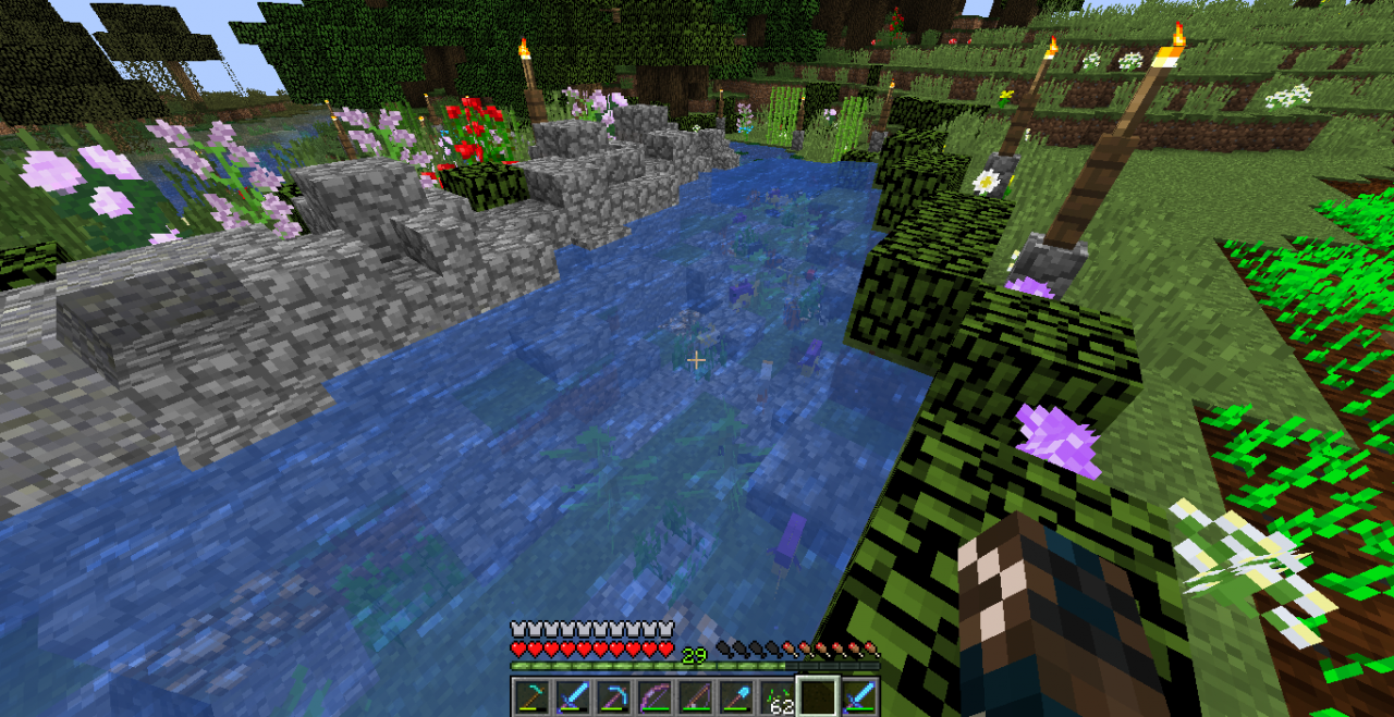 The Pond by the Barn Minecraft Map