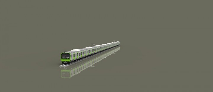 Yamanote Line E235 Minecraft Map