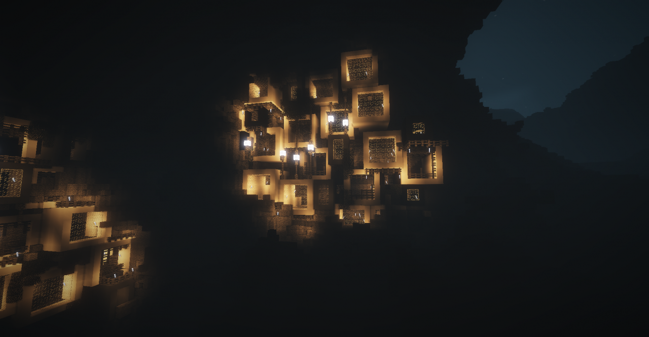 The Cave city Minecraft Map
