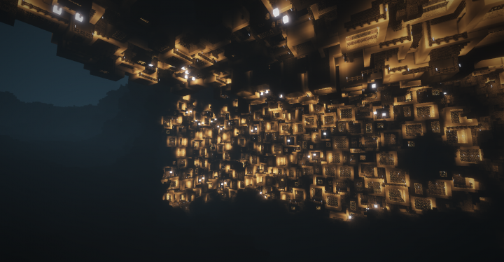 The Cave city Minecraft Map