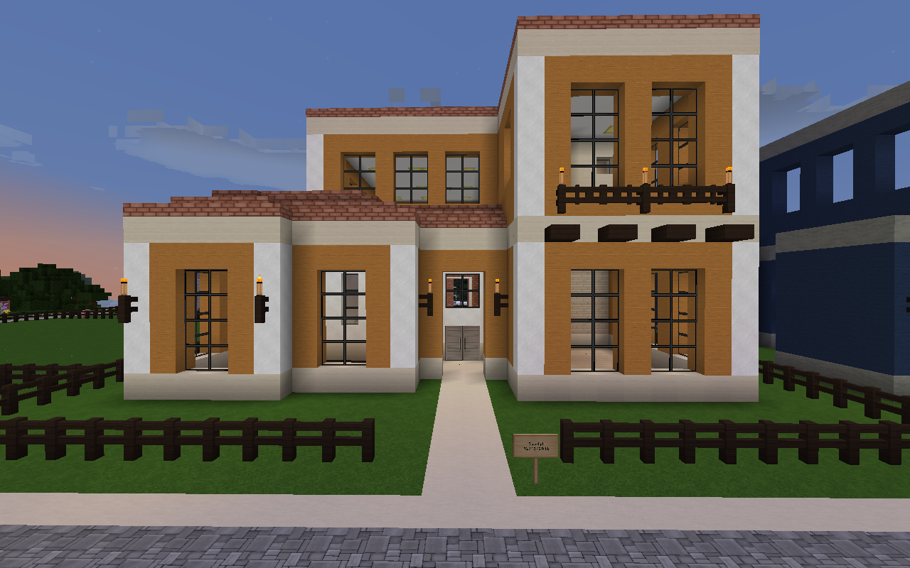 Modern Intricate Homes: 2016 - 2019 Throwback Monday! Minecraft Map