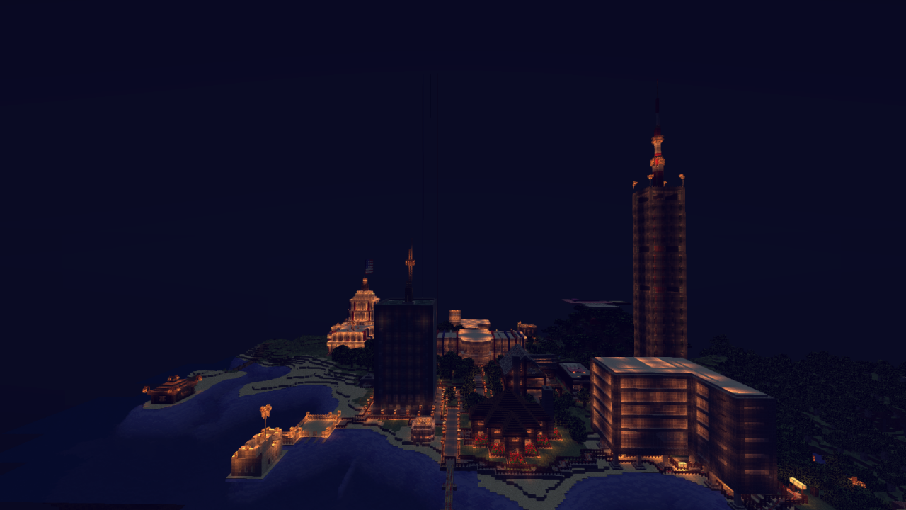 Minecraft City Map with different CITIES!!! WORK IN PROGRESS Minecraft Map