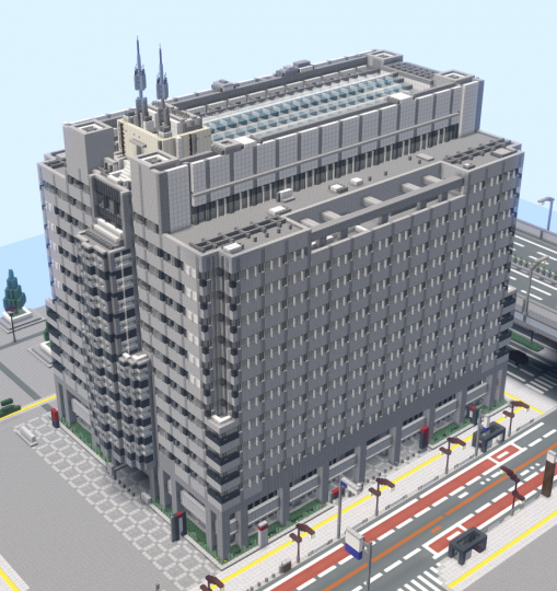 Recent architecture Minecraft Map