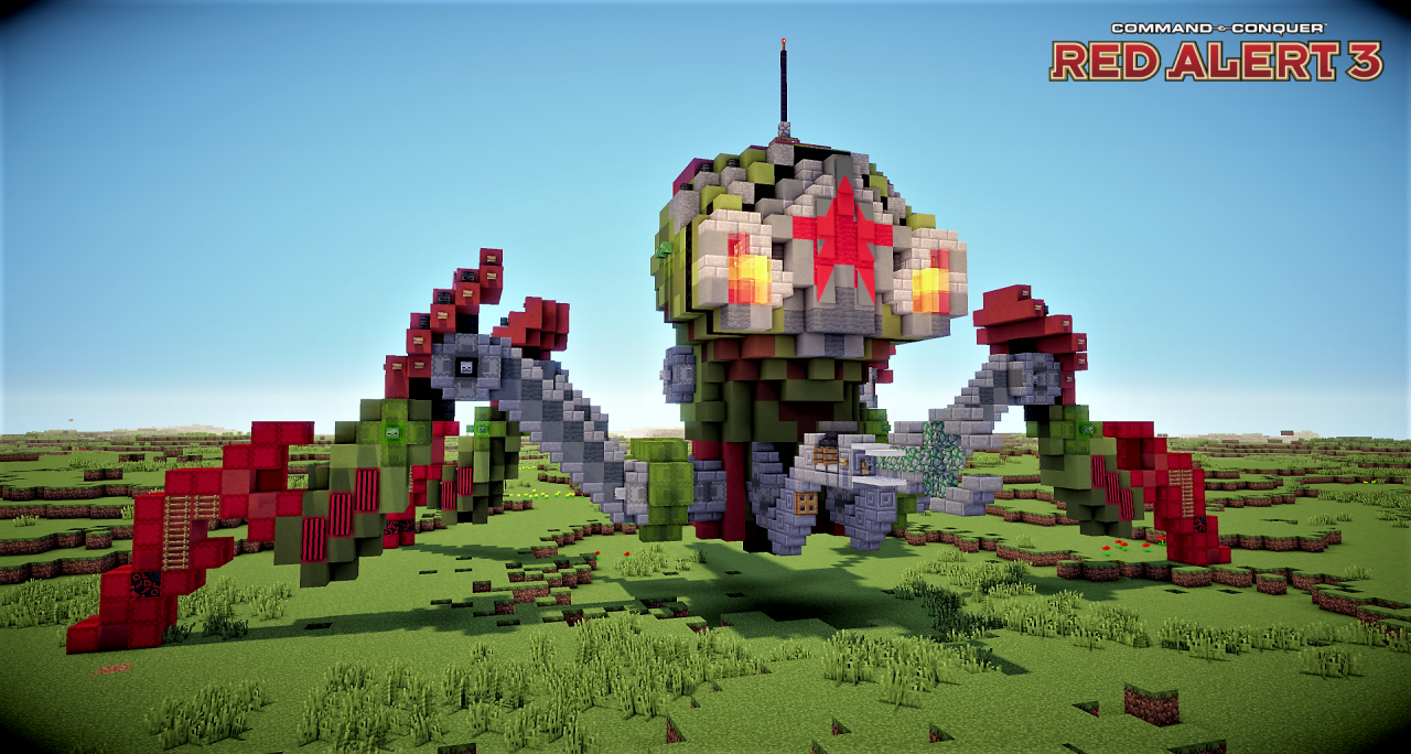 Terror drone | C&C Red Alert 3 Minecraft Map