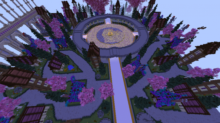 Lobby Factions Fantasy Minecraft Map