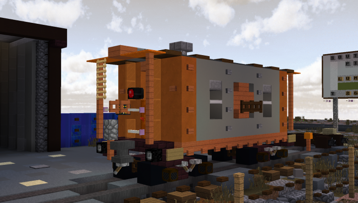 Caboose 26ft Minecraft Map