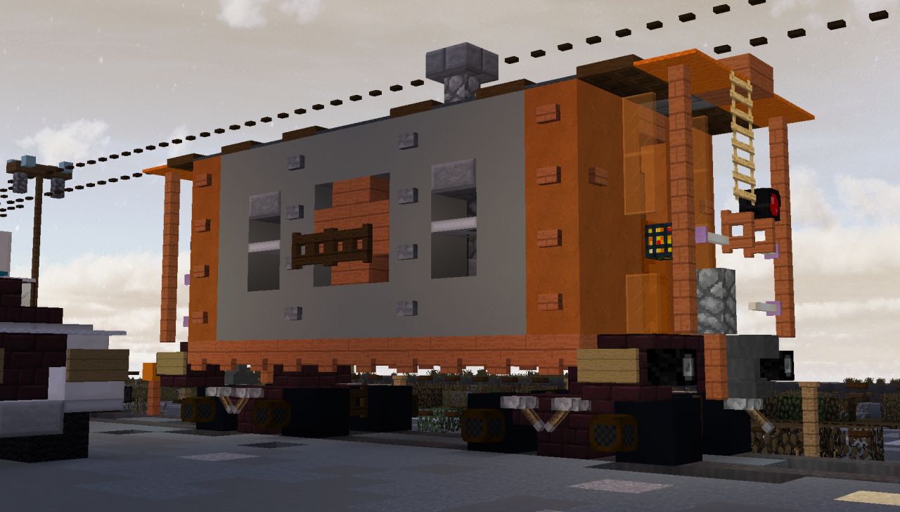 Caboose 26ft Minecraft Map