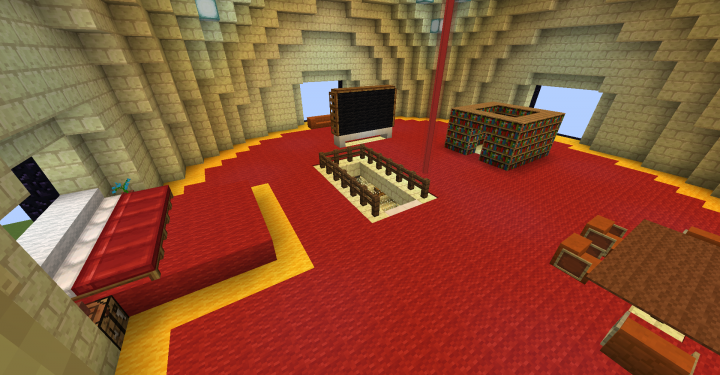 Super Sky Base Minecraft Map