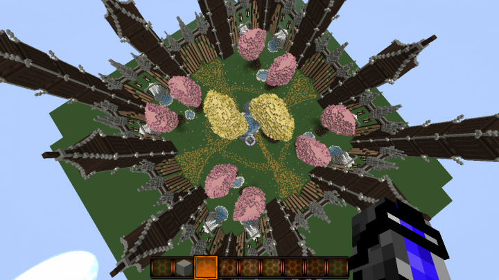 Japanese Temple MEGA Build Minecraft Map