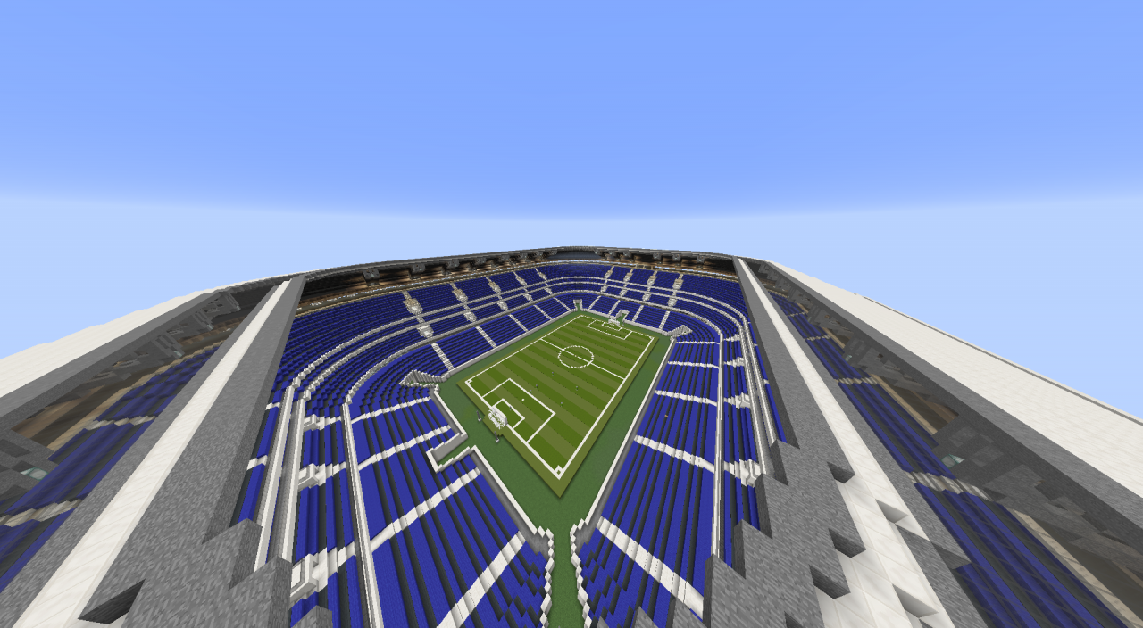 Voetbal veld/Soccer field Minecraft Map