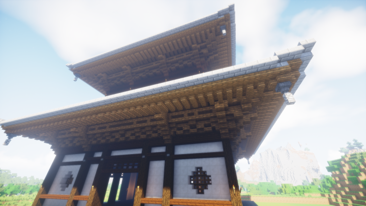 Japanese style tower Minecraft Map