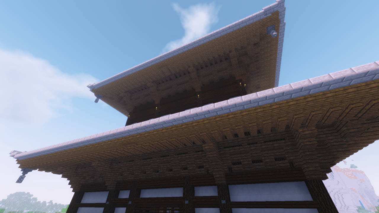Japanese style tower Minecraft Map