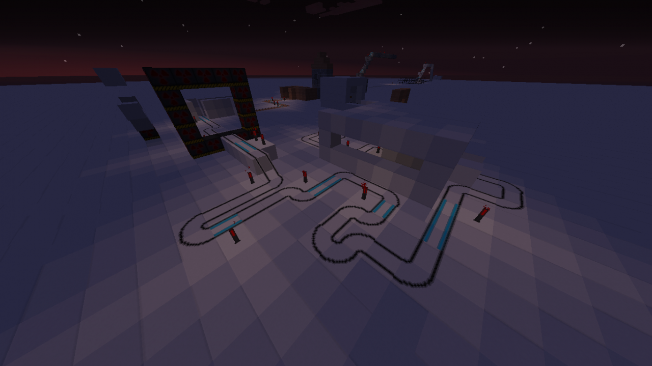 Roler Coaster :King Is A Boss Minecraft Map