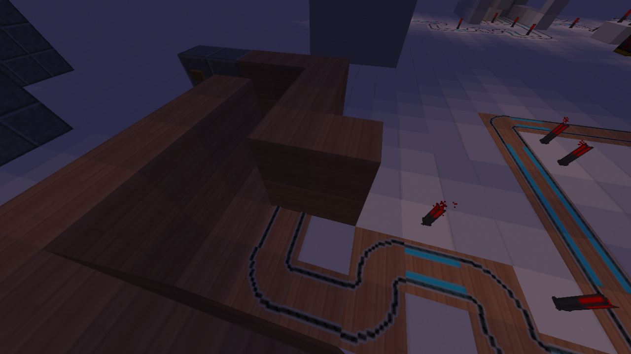 Roler Coaster :King Is A Boss Minecraft Map