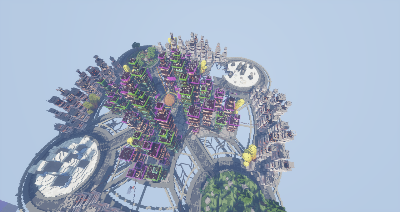800x800warzone + 300x300 spawn Minecraft Map