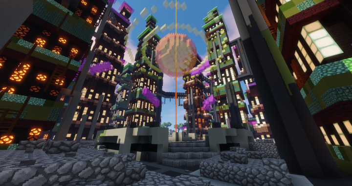 800x800warzone + 300x300 spawn Minecraft Map