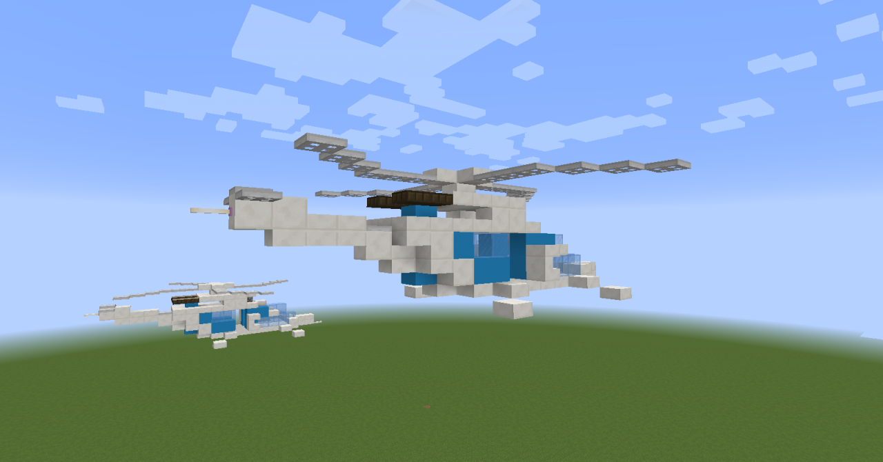 Futuristic Helicopter [CF] Minecraft Map