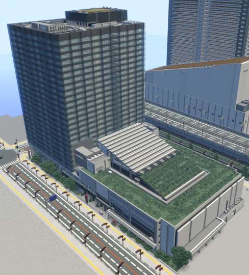 Recent architecture Minecraft Map