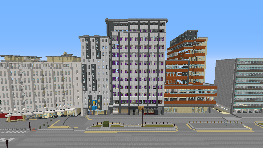 [W.I.P] Bournemouth, Christchurch Road (UK) Minecraft Map