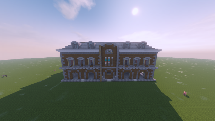 European style Warp Shop concept Minecraft Map